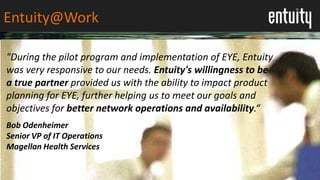 Entuity Network Management Product Overview | PPTX