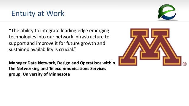 Entuity Network Management Product Overview | PPTX