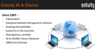 Entuity Network Management Product Overview | PPTX