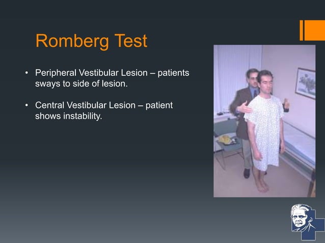 Vestibular Function Test | PPTX | Brain and Nervous System Disorders ...