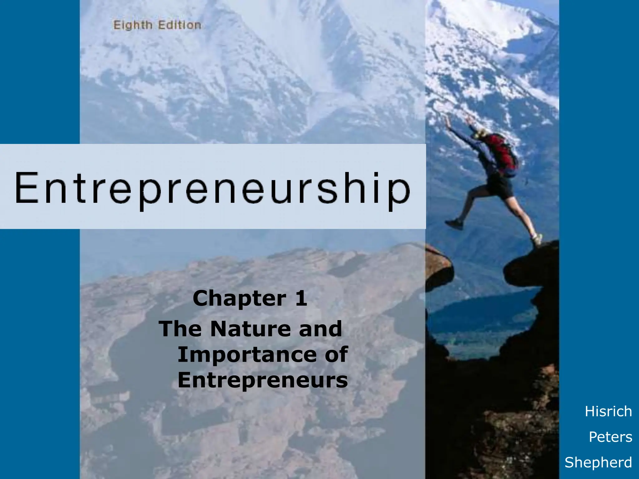 Entrepreneurship chapter no. 1Week 1.ppt