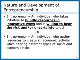 Entrepreneurship chapter no. 1Week 1.ppt