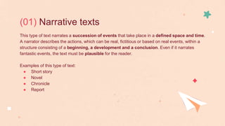 EN Types of Texts Part 1 by Slidesgo.pptx