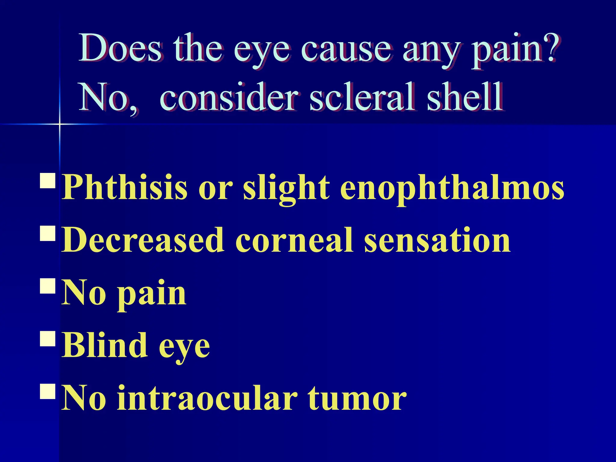 Enucleation & Evisceration - indication - procedure and complications ...