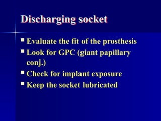 Enucleation & Evisceration - indication - procedure and complications ...