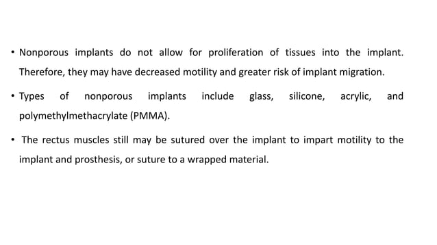 Enucleation, evisceration, exenteration | PPTX | Eye and Vision ...