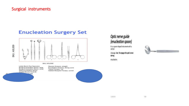 Enucleation, evisceration, exenteration | PPTX | Eye and Vision ...