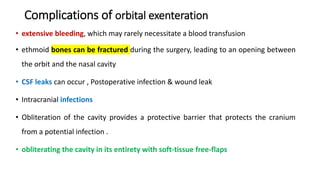 Orbital Exenteration Surgery