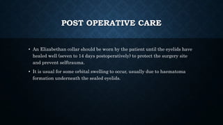 Enucleation of eye | PPTX