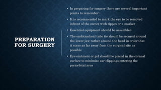 Enucleation of eye | PPTX