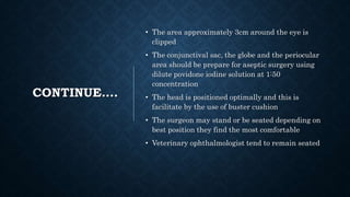 Enucleation of eye | PPTX