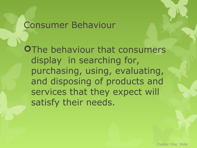 Enu consumer behaviour 260812 | PPT | Marketing and Advertising | Business