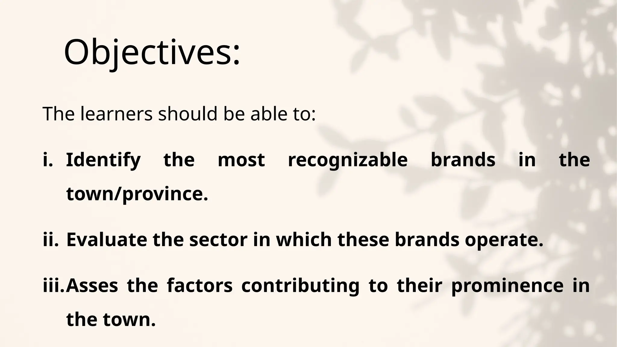 Enumerate-Recognizable-Brands-in-the-Town.pptx