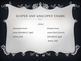 Enumerated data types | PPT