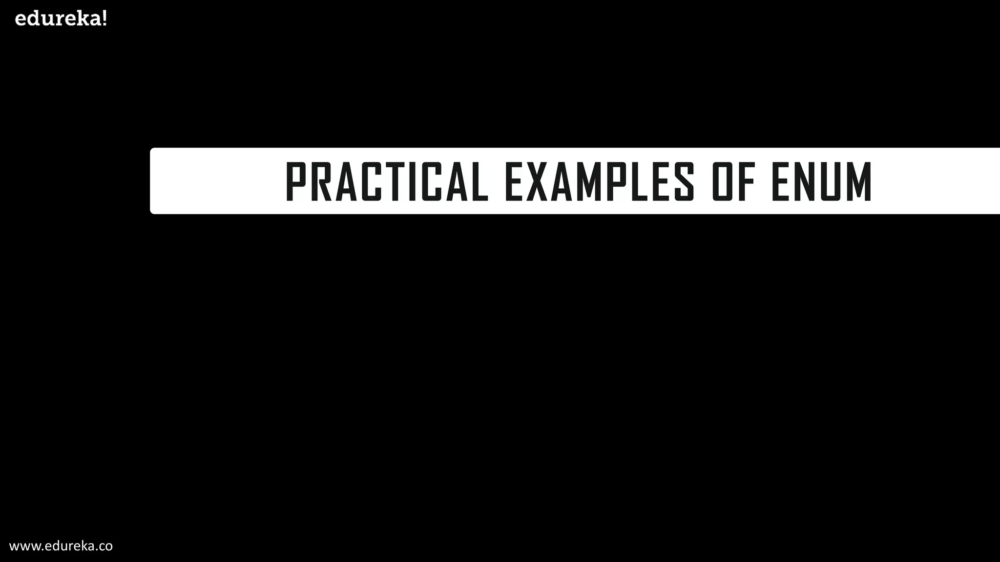 Enumeration in Java Explained | Java Tutorial | Edureka | PDF ... Enumeration in Java Explained | Java Tutorial | Edureka | PDF ...