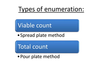 Enumeration methods ppt | PPTX