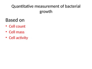 enumeration of bacteria. enumeration of bacteria | PPTX