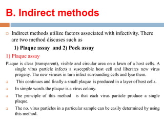 Enumeration of viruses | PPTX