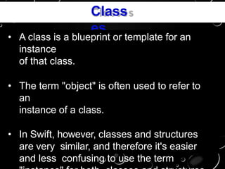 Enumerations, structure and class IN SWIFT | PPT