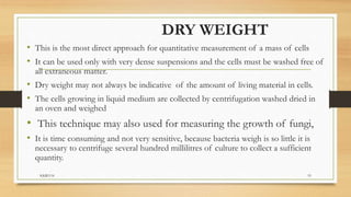 Enumeration techniques for microbes | PPTX
