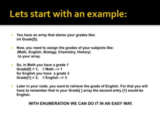 Enumeration type | PPTX
