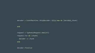 Streams with Enumerators | PPT