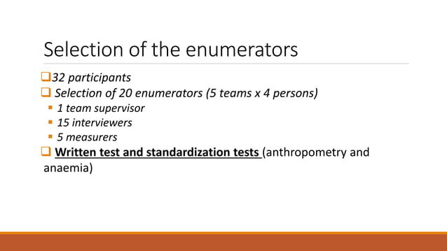 Enumerator Training.pptx | Education