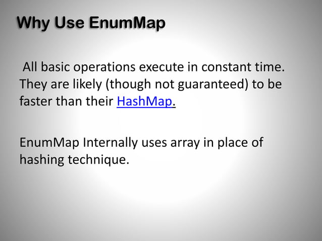 Enum map | PPT