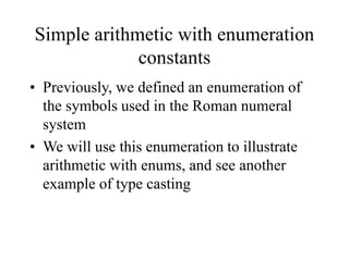Enumration datatype | PPTX