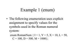 Enumration datatype | PPTX