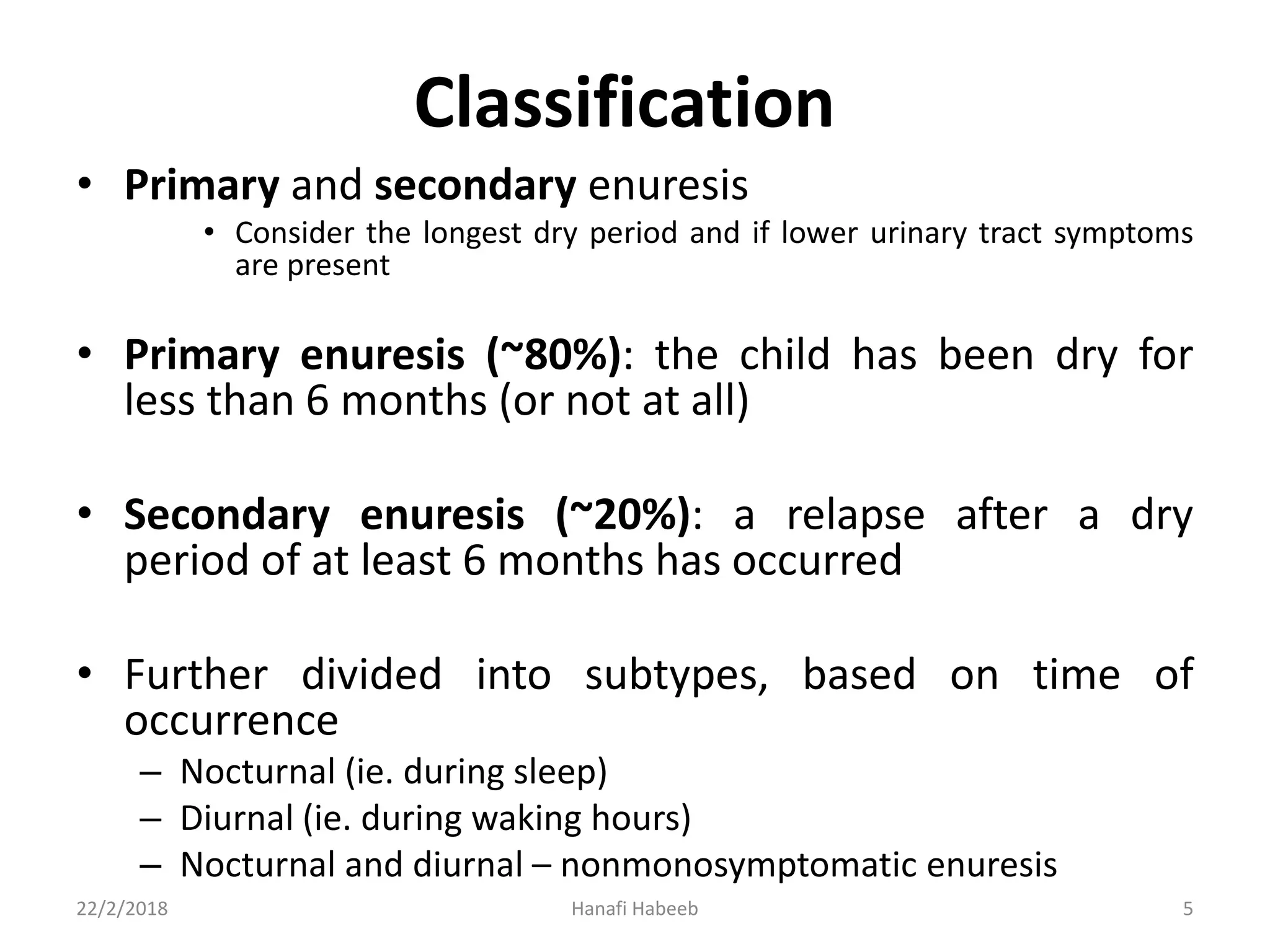 Enuresis and Encopresis (Elimination Disorder) | PPTX