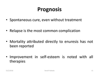Enuresis and Encopresis (Elimination Disorder) | PPTX