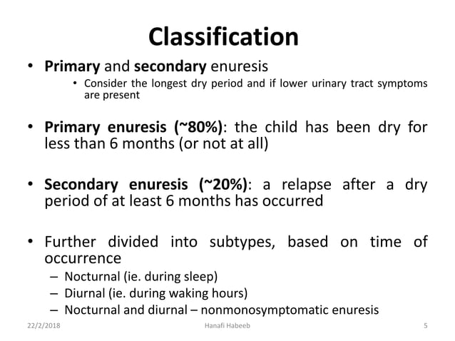 Enuresis and Encopresis (Elimination Disorder) | PPTX | Digestive ...