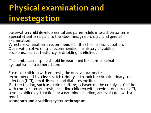 Enuresis in pediatrics | PDF | Sleep Disorders | Diseases and Conditions