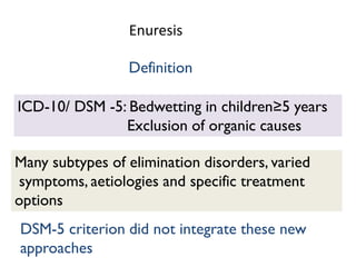 Evidence based management of enuresis in children | PDF | Sleep ...