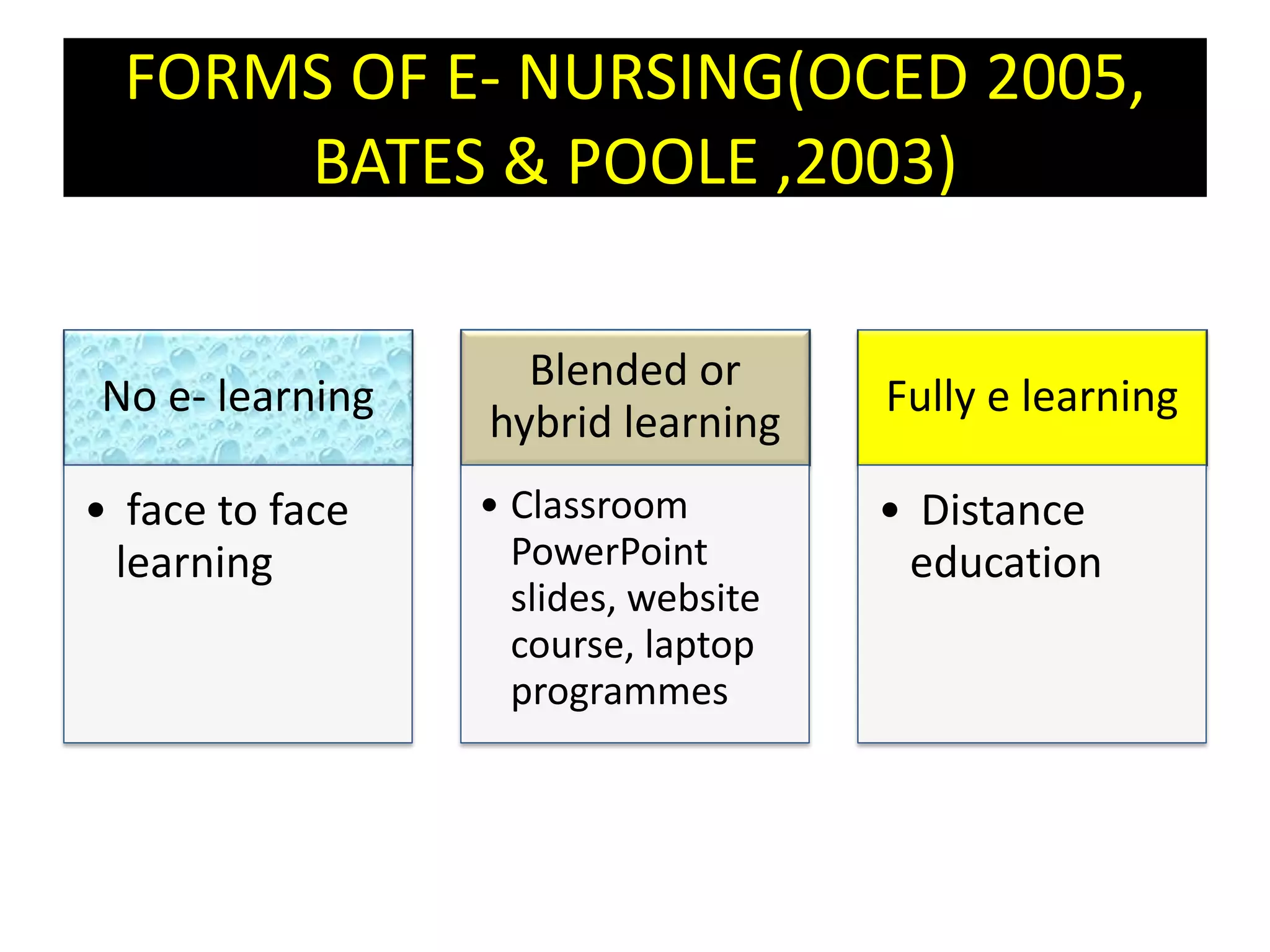 E nursing ppt | PDF