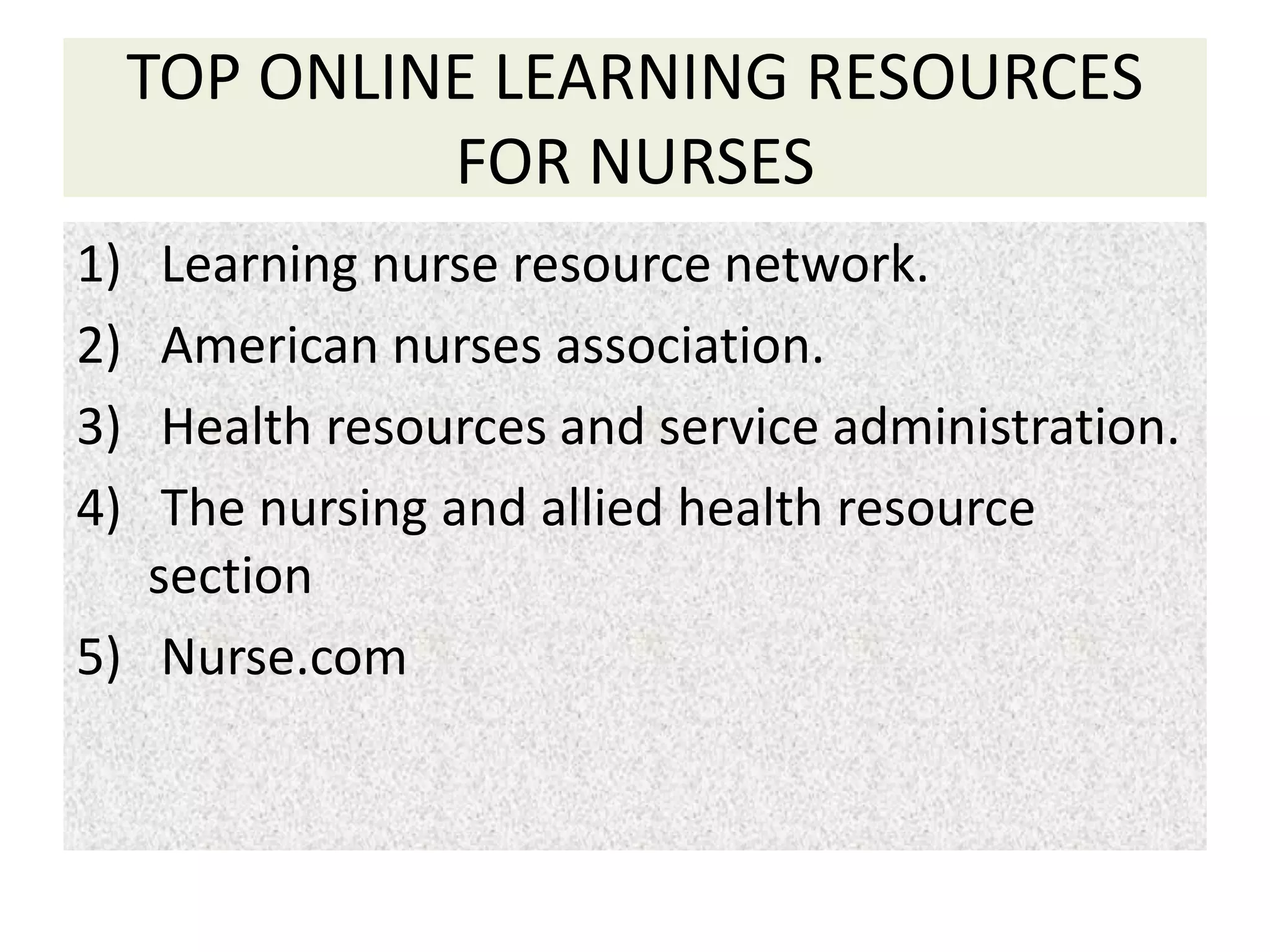 E nursing ppt | PDF