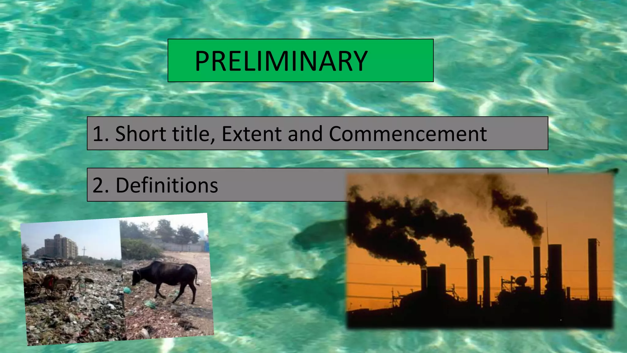 Environment Protection Act , 1986. | PPTX