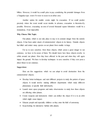 TUNGUSKA EVENT | PDF