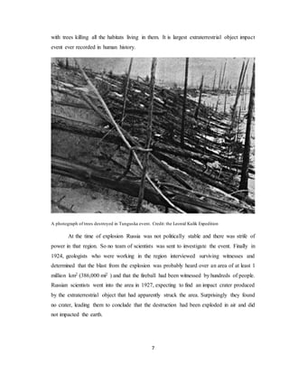 TUNGUSKA EVENT | PDF