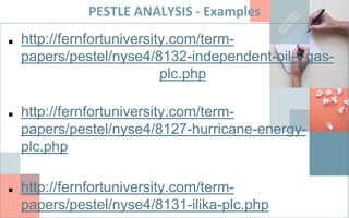 Environment Analysis, PESTLE, Levels of Strategy | PDF