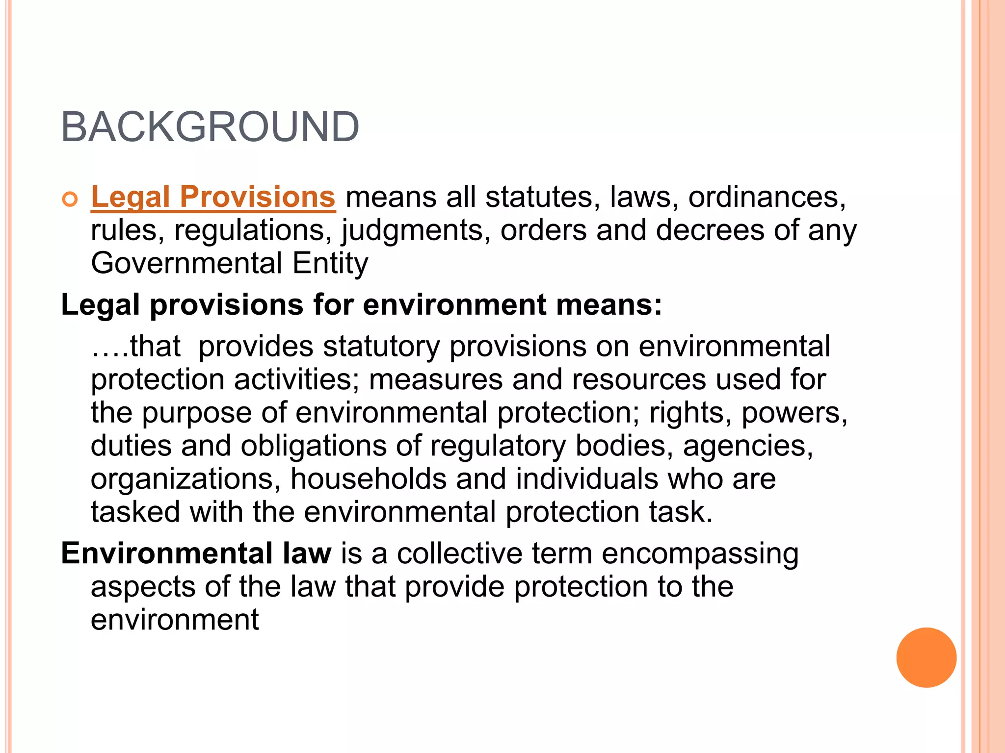 legal provision for environment in Nepal | PPTX