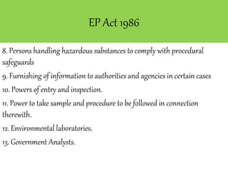 Env.Protection Act 1986 ppt.pptx