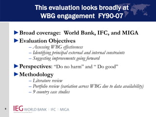 Environment Sustainability by World Bank | PPT