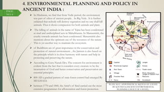 Environmental Planning and Policies in India | PDF