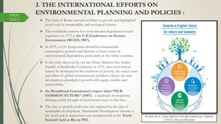 Environmental Planning and Policies in India | PDF