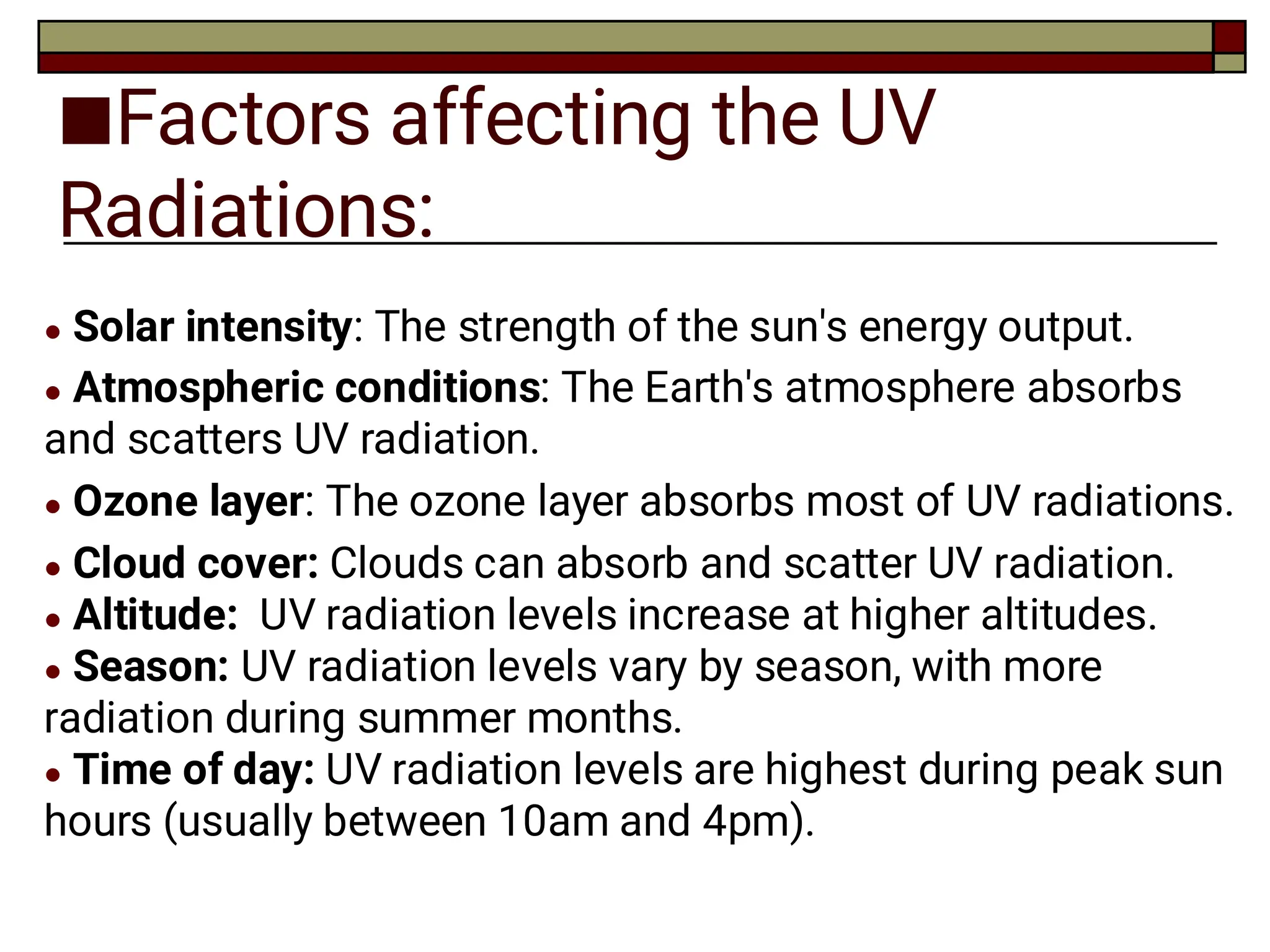 This is my Environmental physics presentation | PDF