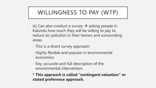 Environmental Economics notes and explanation | PPTX