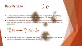 Ionizing Radiation | PPTX