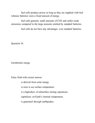 ENV 100 Effective Communication/tutorialrank.com | Power and Energy Industry | Industries